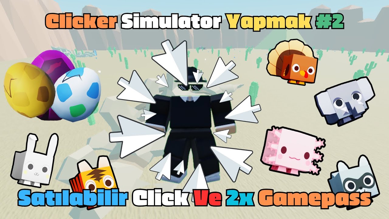CLİCKER SİMULATOR NASIL YAPILIR #2 | Roblox Studio Dersleri | Roblox ...