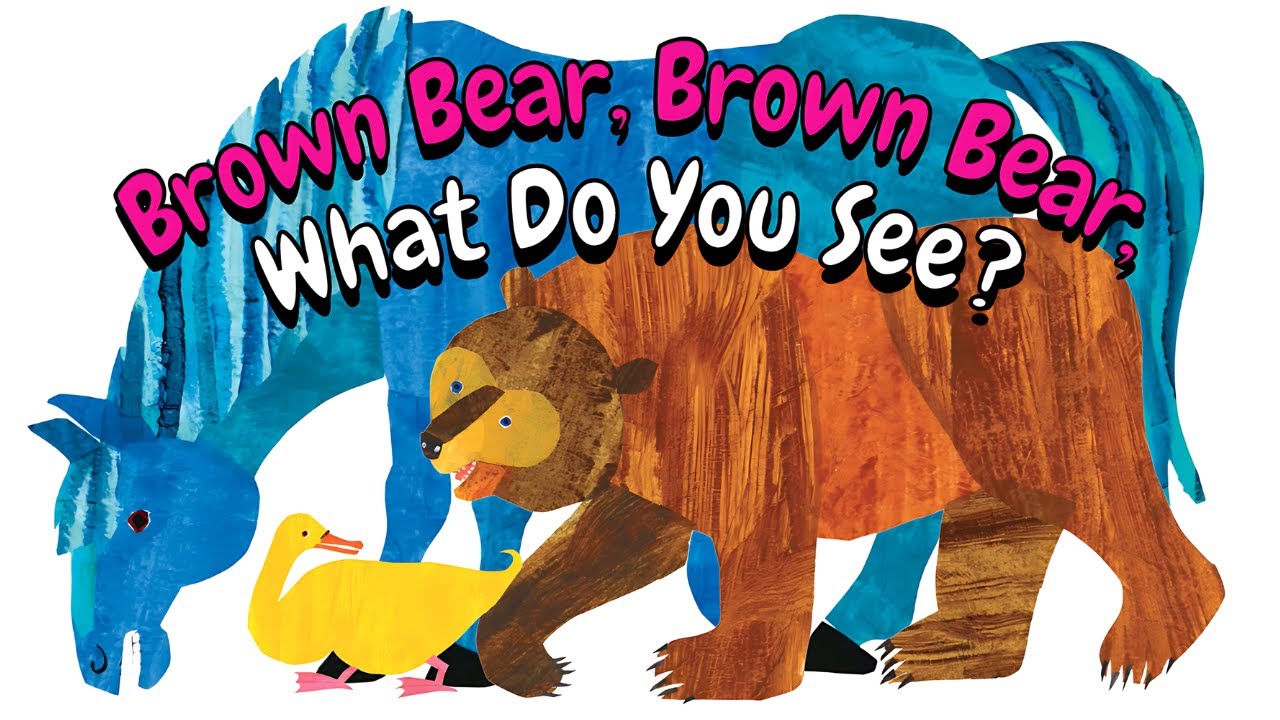 Brown Bear Brown Bear What Do You See Eric Carle Kids Books Read Aloud ...