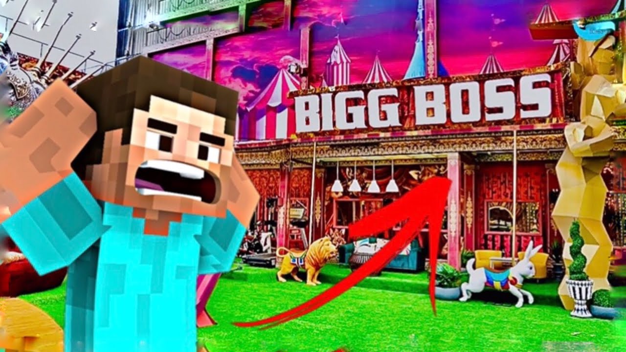 Minecraft Steve in Bigg boss house - YouTube