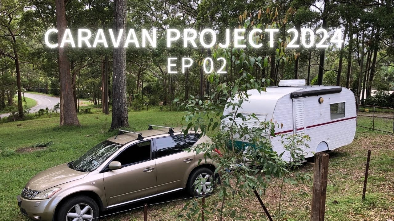 キャラバンの牽引はできるけど、パーキングは修行しないとね Caravan project 2024 ep02 - YouTube