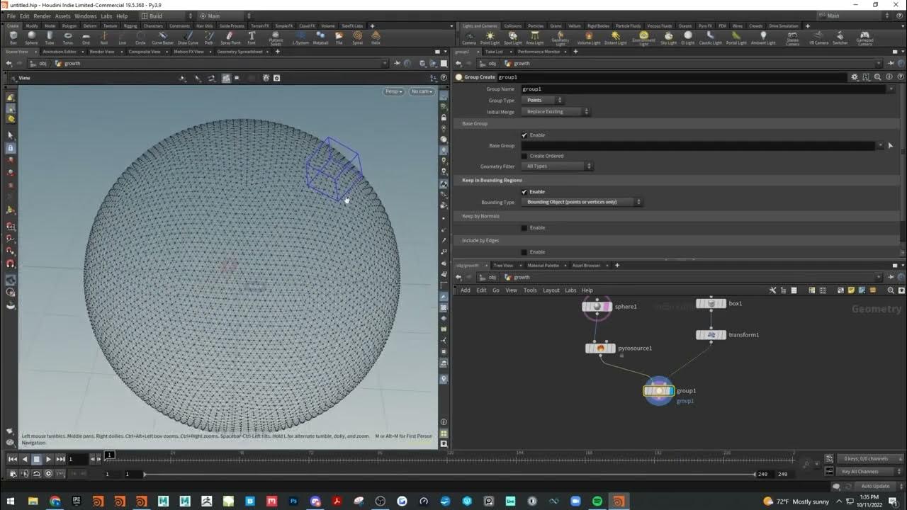 Houdini Pyro Spread Growth Solver - YouTube