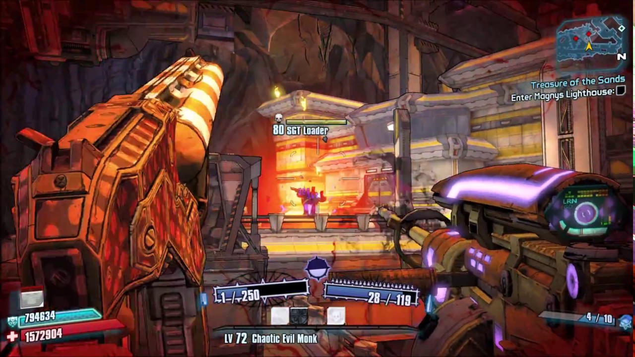Borderlands 2 : Deputy Sheriff Leroy Brown vs Hero's Pass - YouTube
