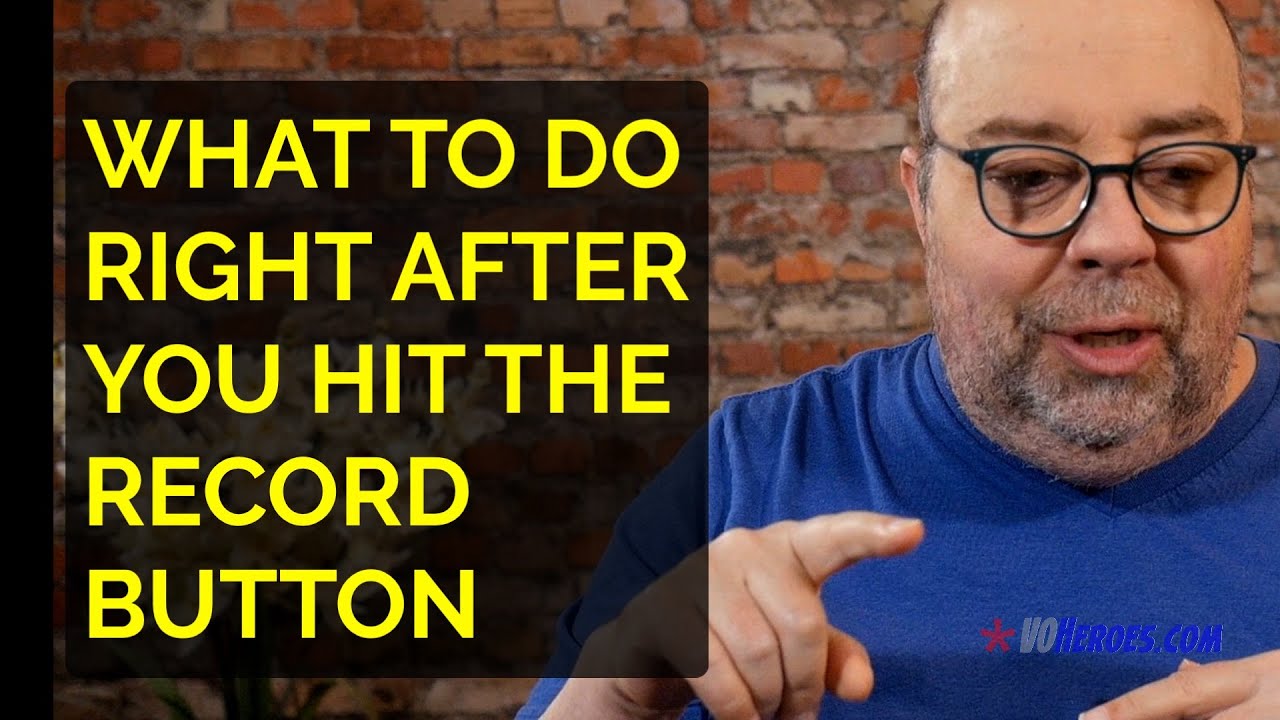 13117: What To Do The Moment You Hit Record (Hint: Nothing) - YouTube