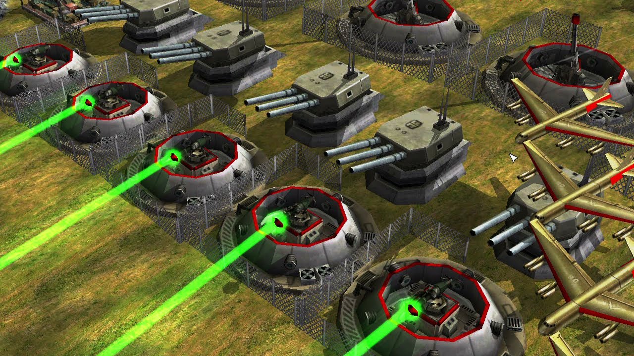 USA Supreme Commander vs 7 Random - Command & Conquer Generals ...
