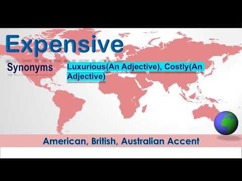 Expensive ~ Pronounce Expensive in American Accent, Australian Accent ...