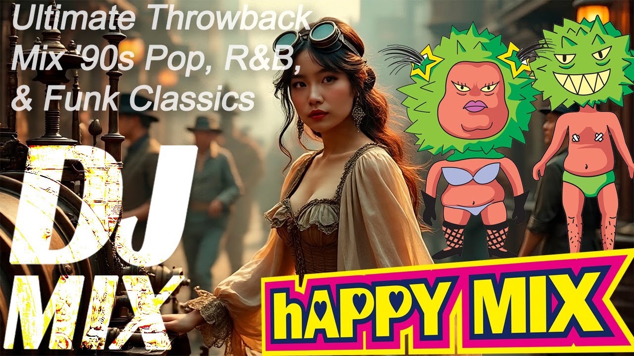 [hAppyMix]Ultimate Throwback Mix '90s Pop, R&B, & Funk Classics - YouTube