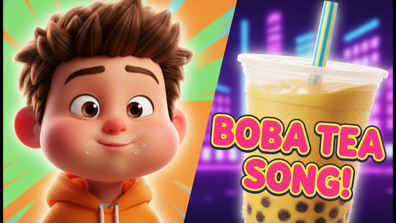 BOBA TEA SONG! 🥳 Slurp, Sip, & Dance with The Boba Squad! | Super ...