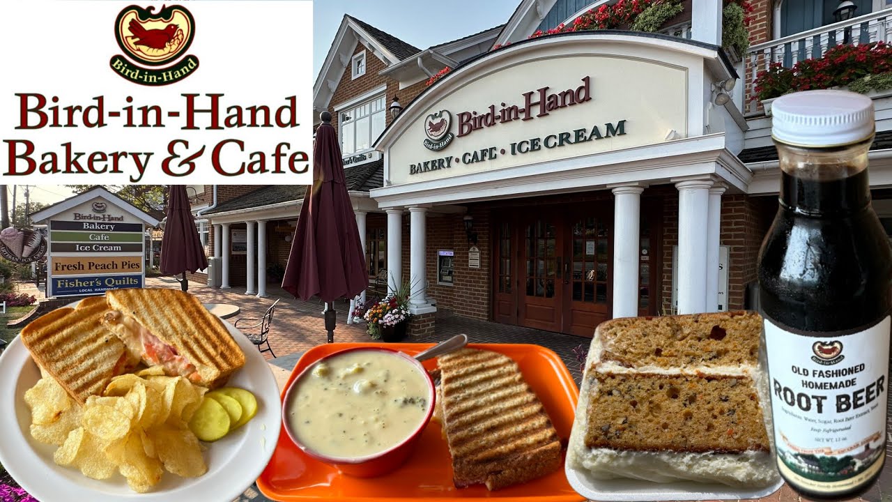 Bird-In-Hand Bakery & Cafe Lunch And Full Store Tour (PA Amish Country ...