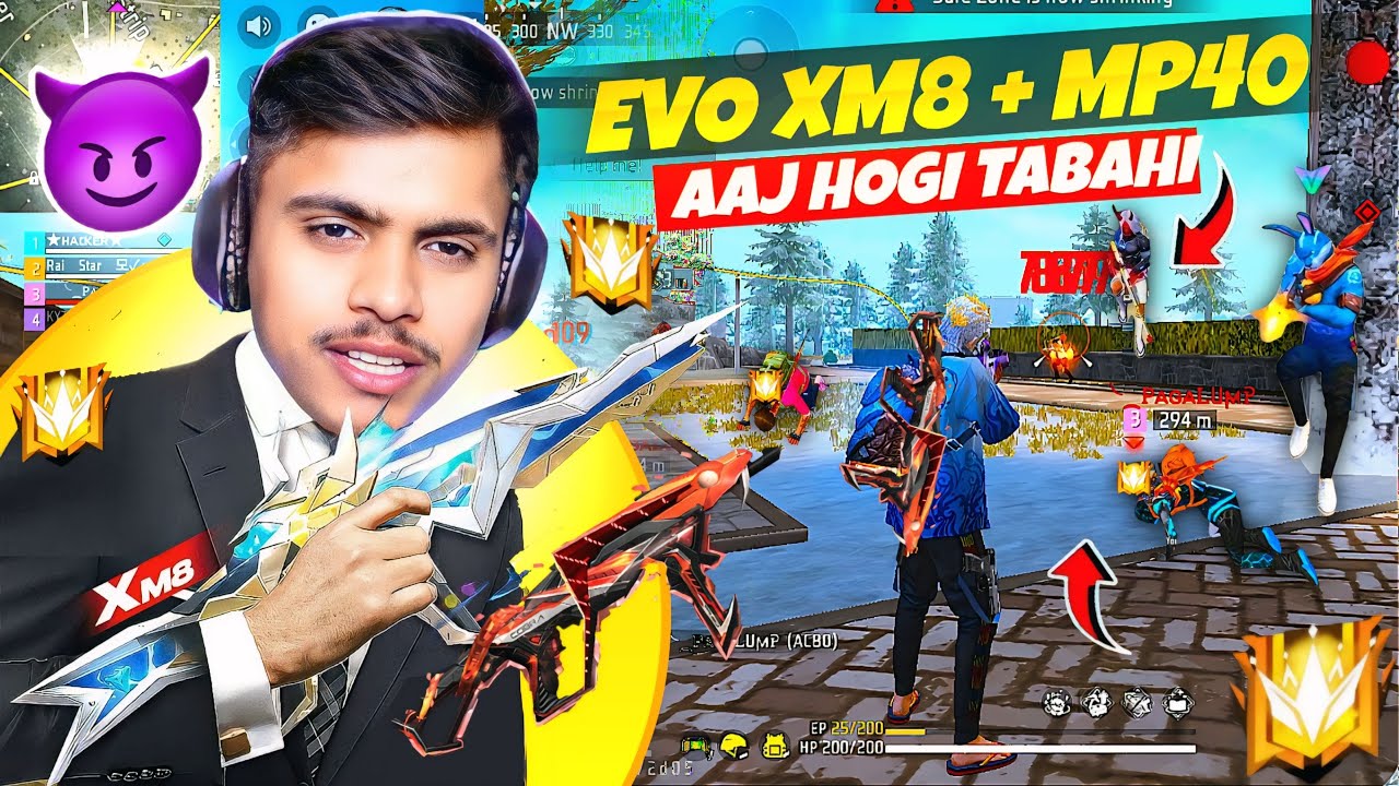 KYA BAVAL COMBO HAI MP40+XM8 🤯🤯|| AB HOGI TABAHI 😈😈|| KAAL YT - YouTube