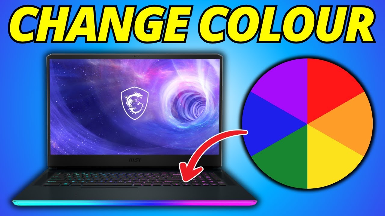 How To Change Keyboard Color on MSI Laptop - Full Guide - YouTube