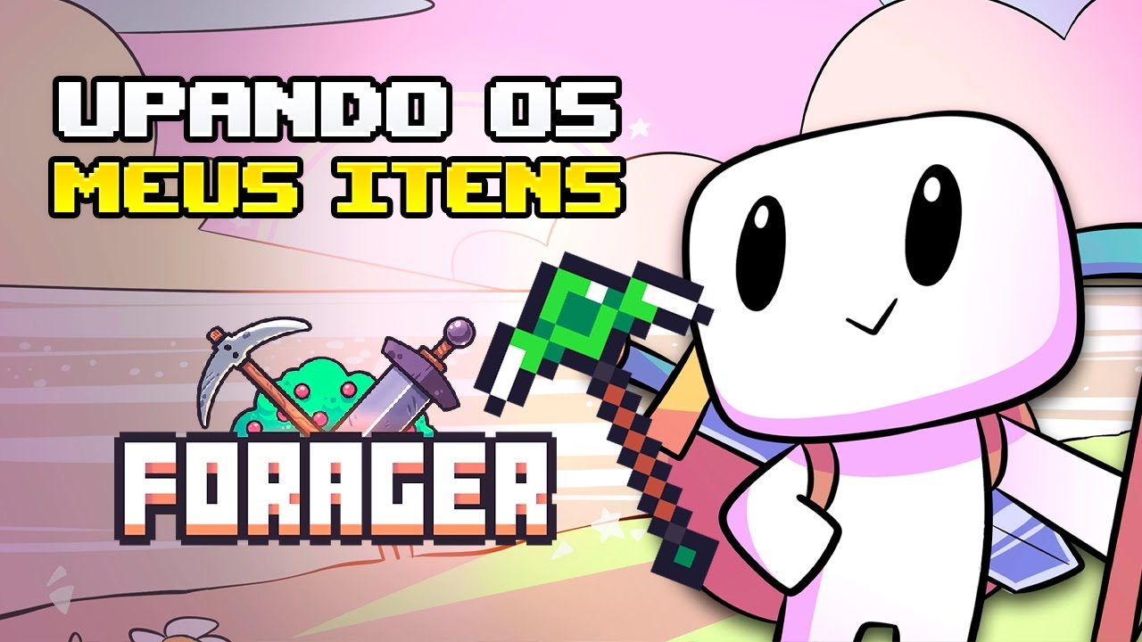 PICARETA DE SLIME! Upando o itens | FORAGER - YouTube