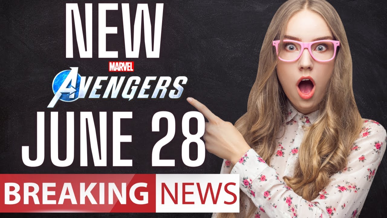 Breaking News: ONE NEW Marvel Avengers Character in June! - YouTube