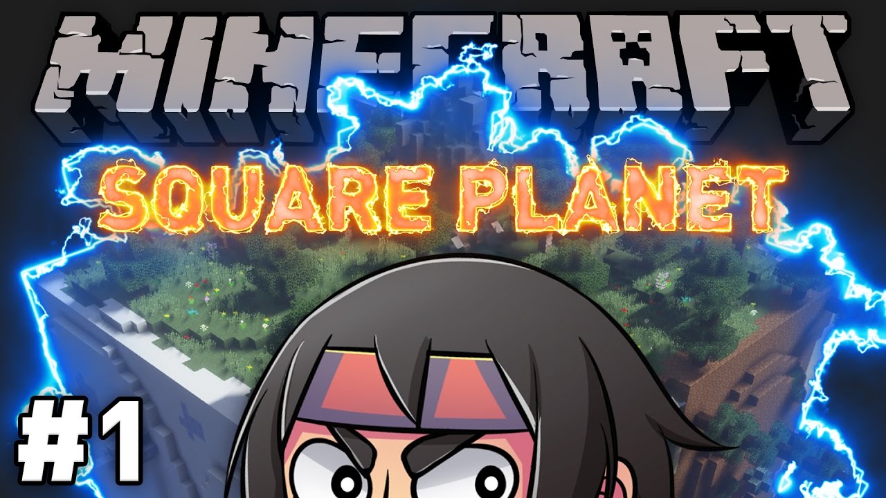 Minecraft: Square Planet - Actual content?! (EPISODE 1) - YouTube