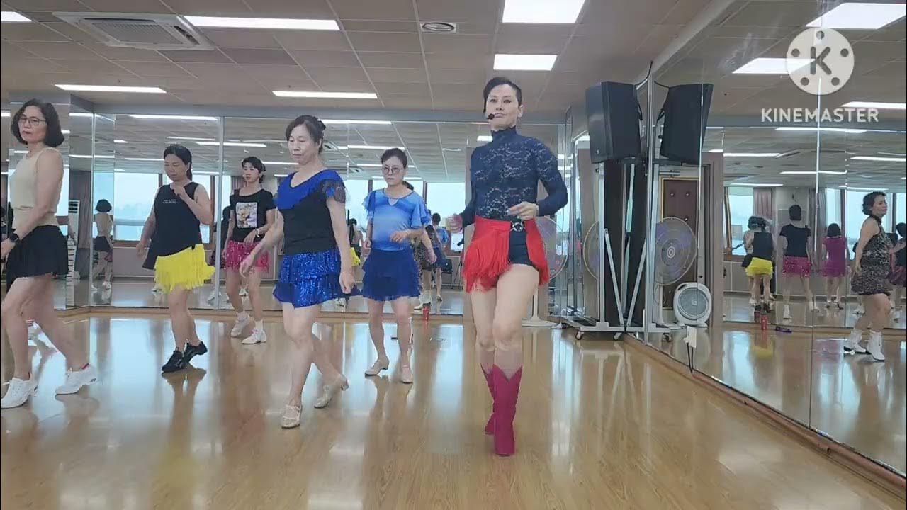 Check This Out Line Dance High Improver/32C - 4Wall/3050중급반/ 오창목령종합사회복지관 - YouTube