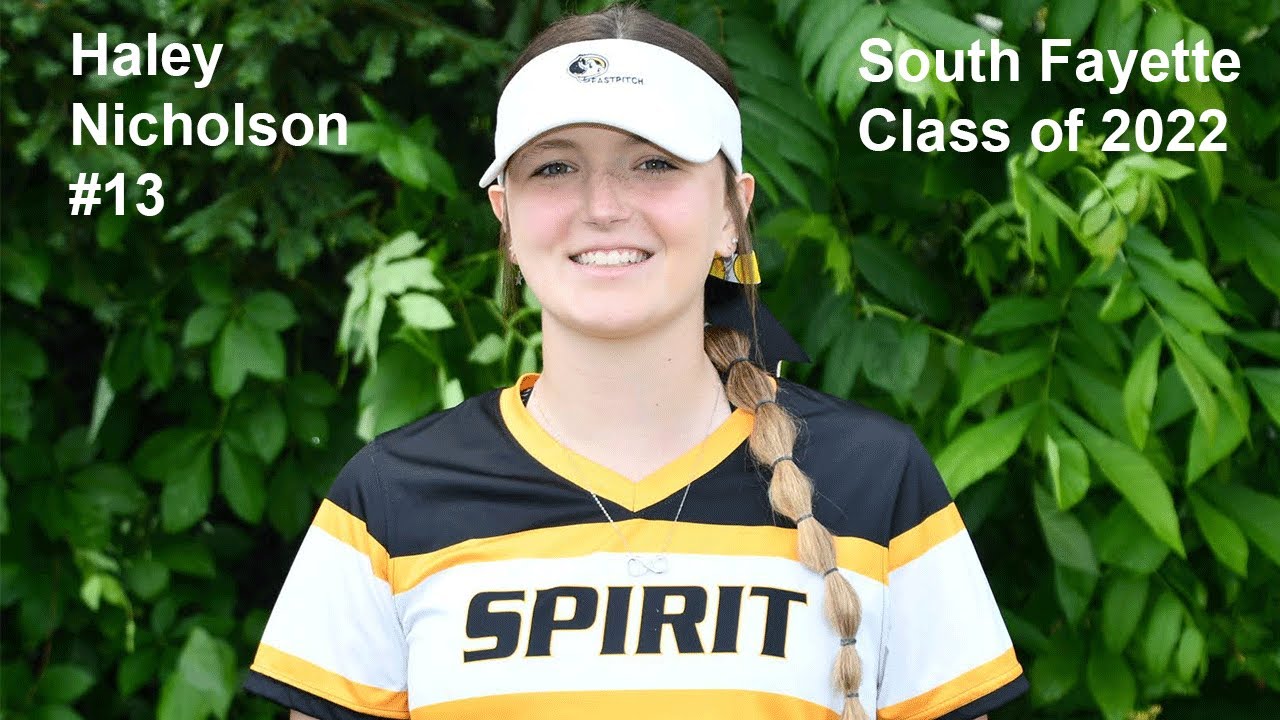 Haley Nicholson - Softball Skills - 2022 Grad - YouTube