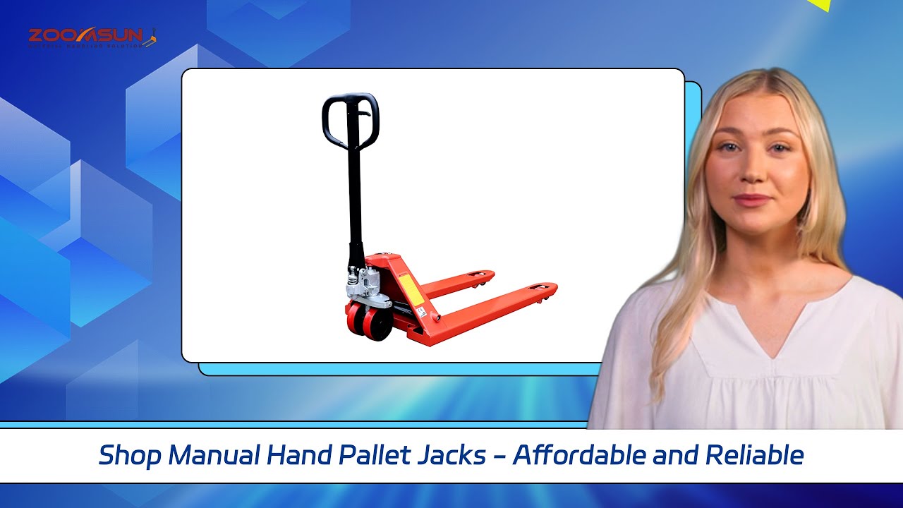 Shop Manual Hand Pallet Jacks - Affordable and Reliable - YouTube