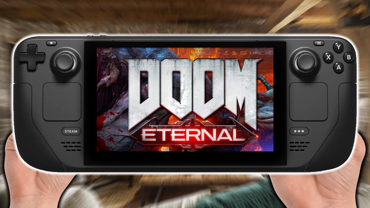 Doom Eternal Steam Deck Review - Very Impressive - YouTube