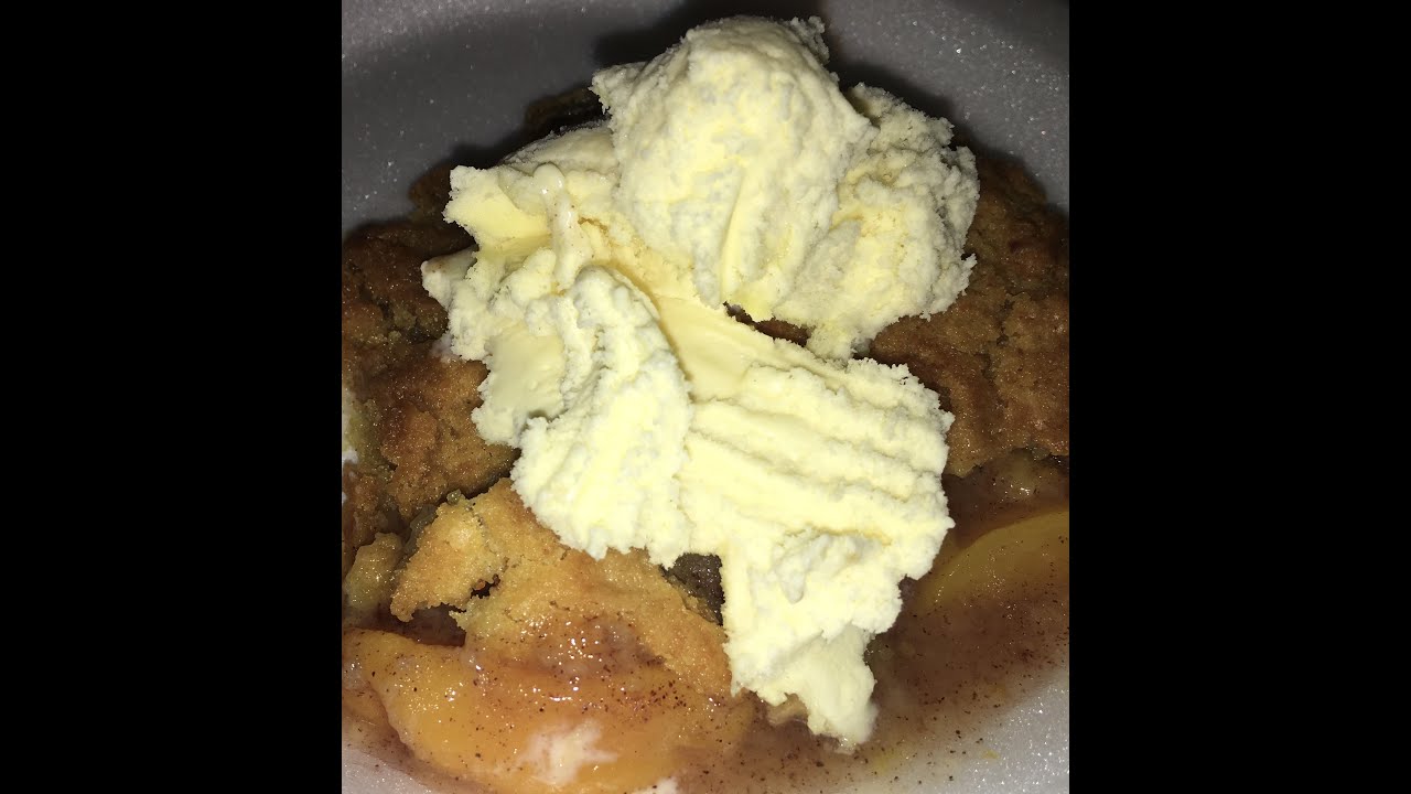 Tamar Braxton's Peach Cobbler (Easy Recipe) - YouTube