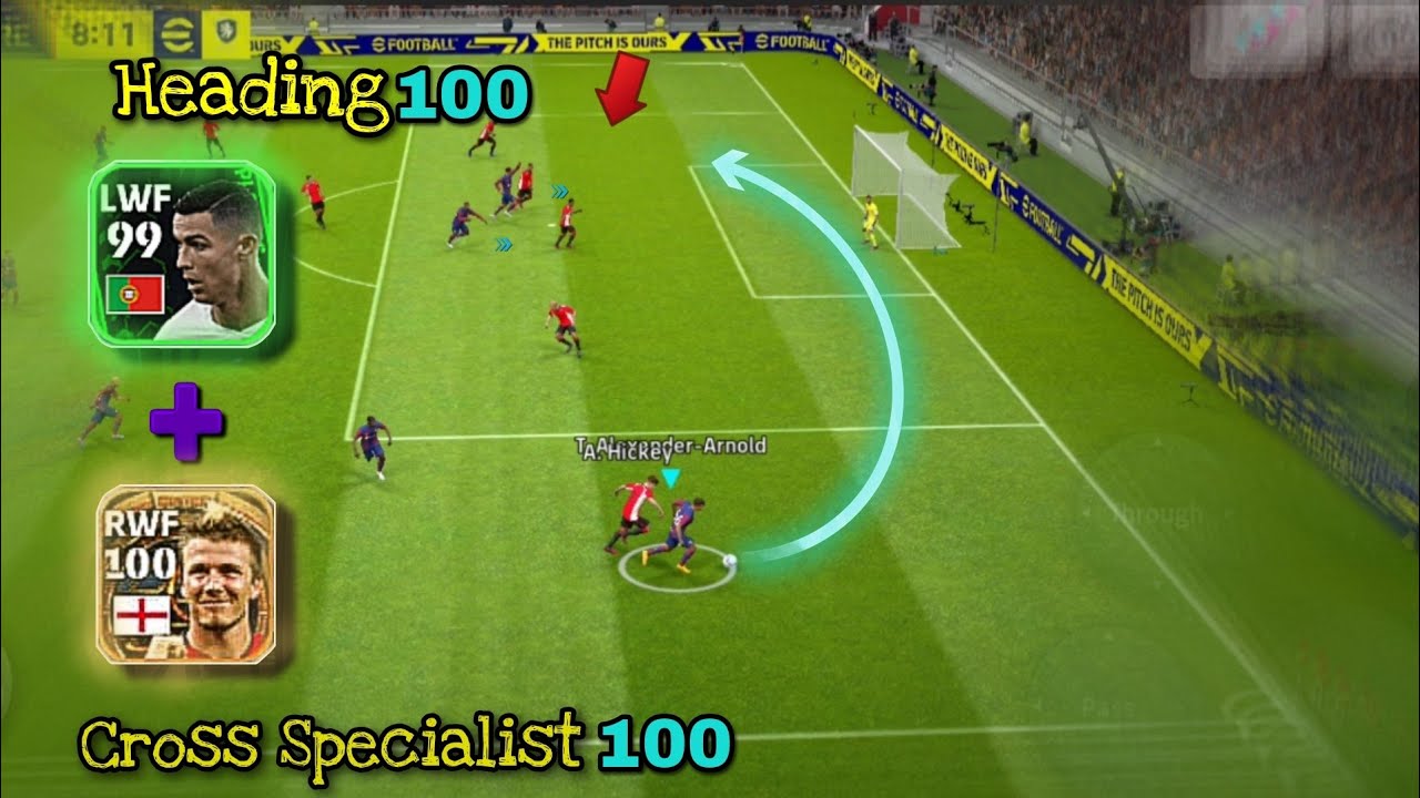 NEW GOAL HACK☠️ HEADER+ CROSS SPECIALIST 98%GOAL - YouTube