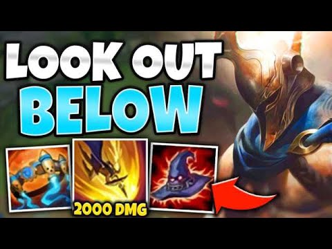 *MASSIVE ULTS* FULL AP PANTHEON DROPS A NUKE FROM THE SKY! - League of ...