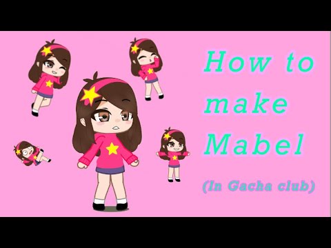 How to make Mabel Pines in Gacha club. Made by Cactus_Lights - YouTube