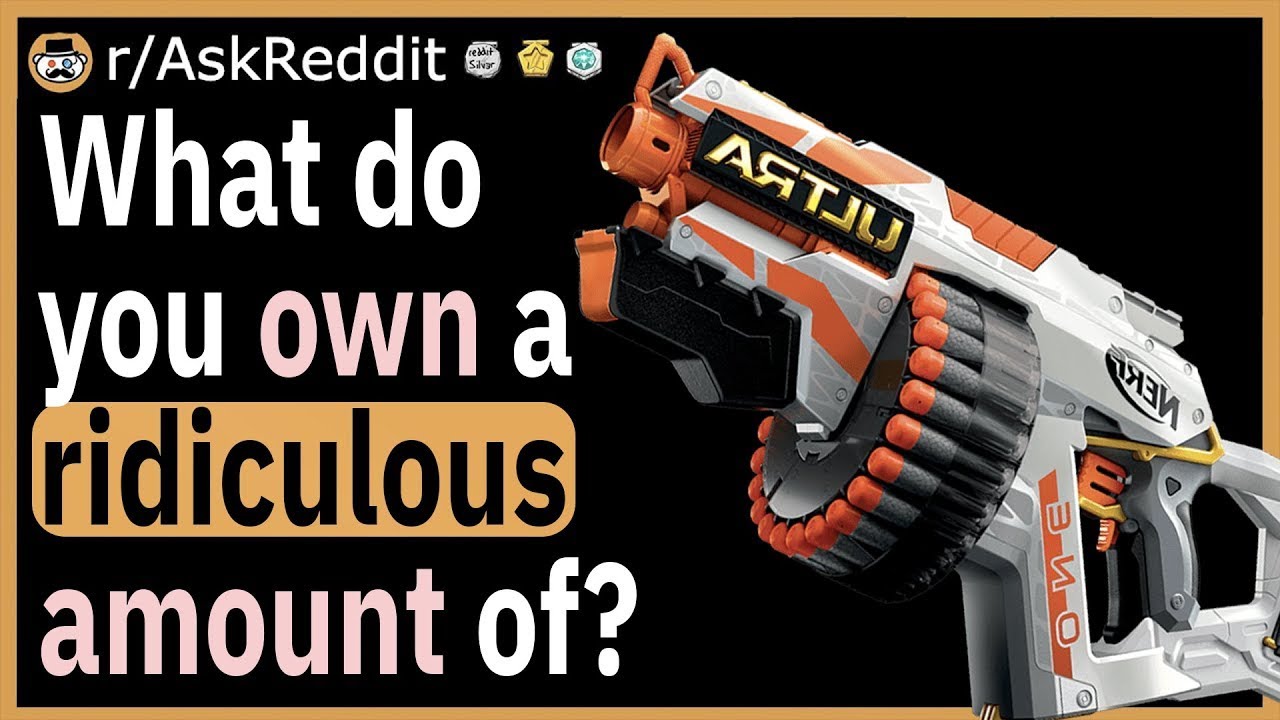What do you own a ridiculous amount of? - YouTube