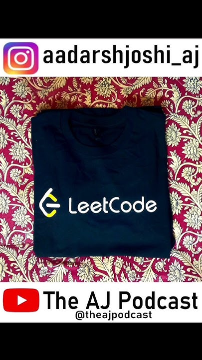 Redeeming #leetcode 👕 | Subscribe to The AJ Podcast #goodies #coding - YouTube