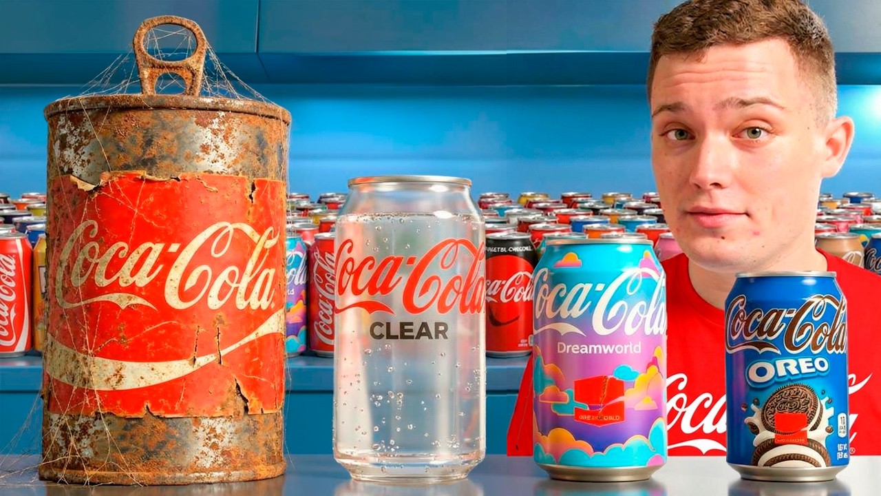 I Tried Every Coca-Cola Flavor Ever Made - YouTube