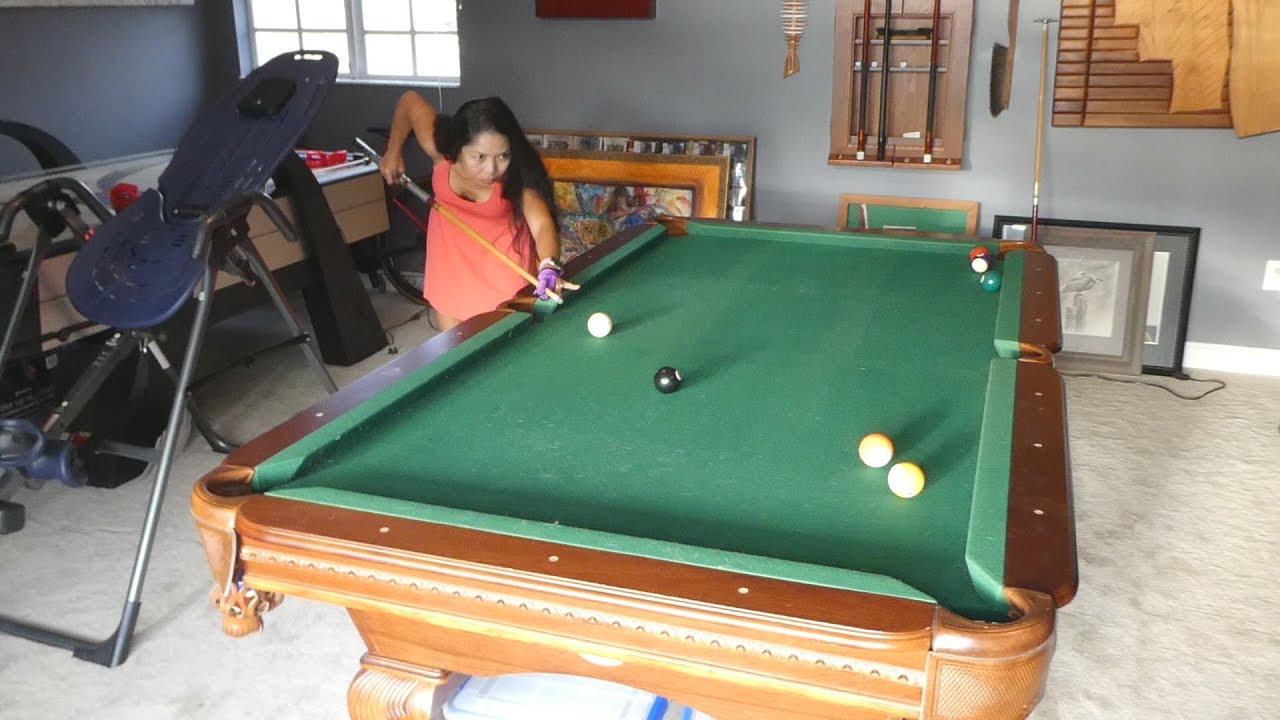 My billiard/pool table journey (Day 59) - YouTube