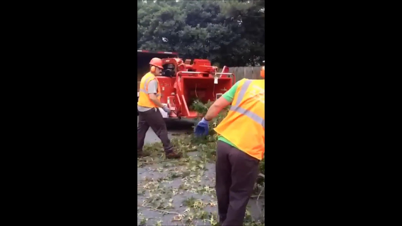 Morbark M15RX Brush Chipper with Winch Demonstration - YouTube