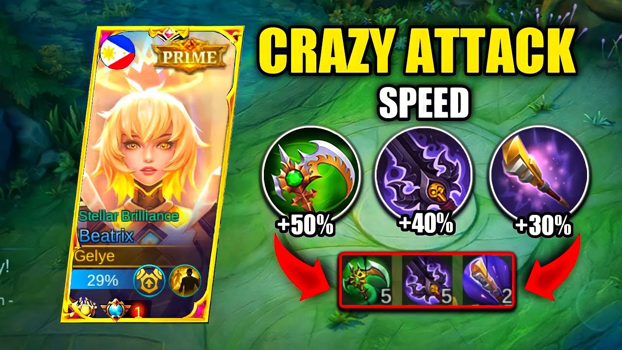 TRY THIS CRAZY ATTACK SPEED BUILD 😱 SOLO RANK GAME!! BEST META ITEM ...