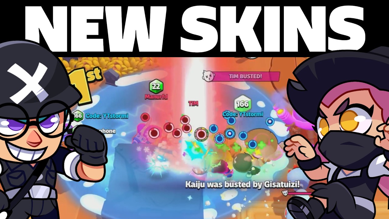 Insane Match with the new Team Tuff Skins! | Squad Busters - YouTube