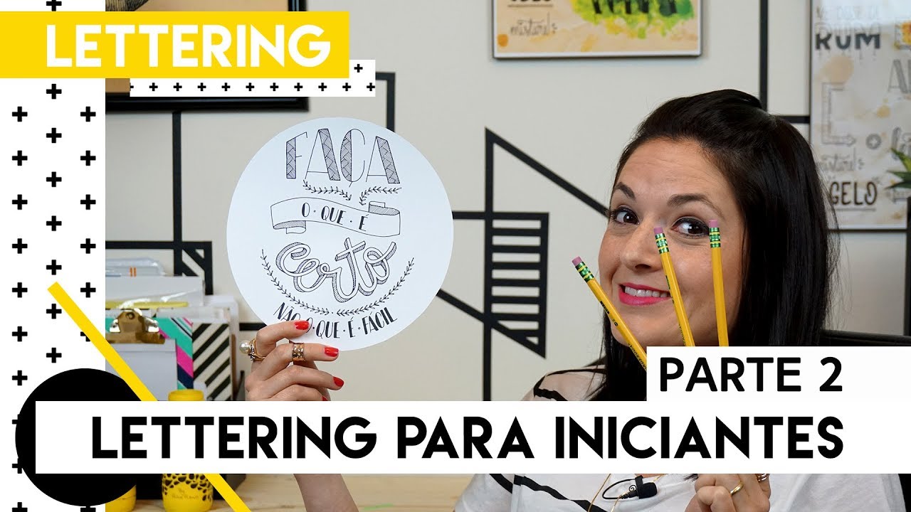 Lettering para iniciantes - Parte 2 | Tutorial by Aline Albino - YouTube
