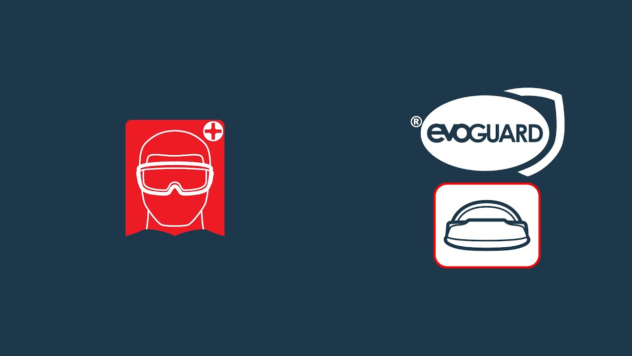 How to Fit the EVOGuard® Visors to EVOGuard® Browguards - YouTube