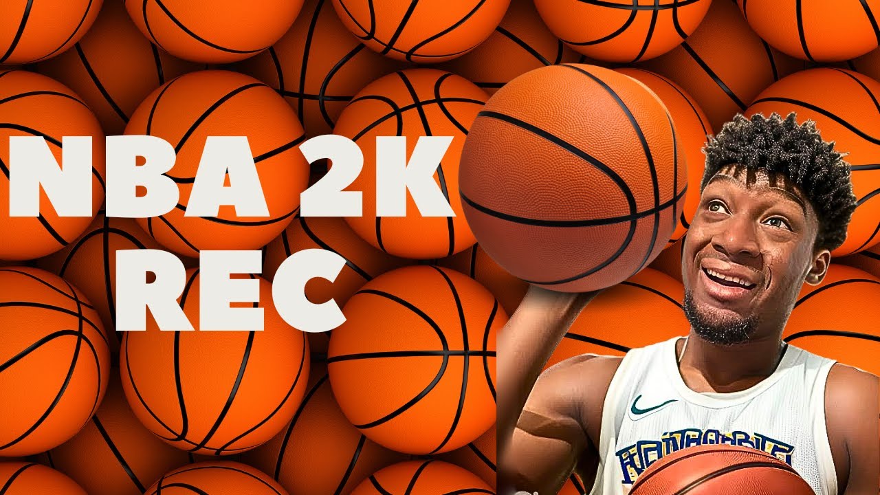 My First Time Playing NBA 2K Rec - YouTube