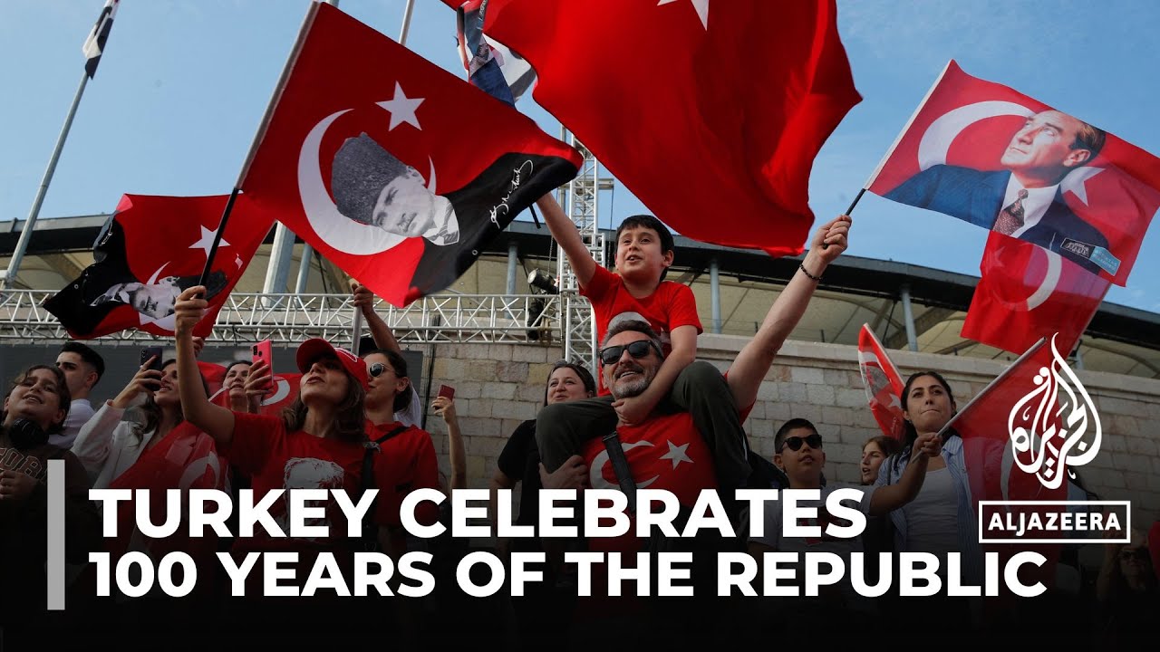 Turkey quietly celebrates 100-year anniversary as a republic - YouTube
