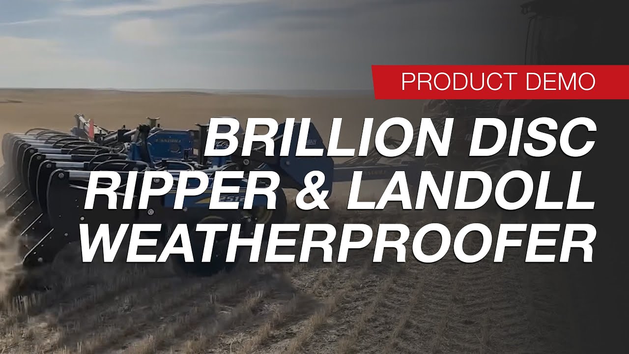 Brillion Inline Ripper & Landoll Weatherproofer | Product Demo | Flaman ...