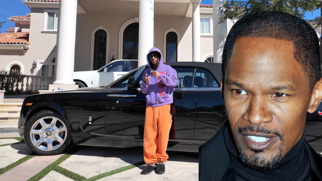 MY UNCLE JAMIE FOXX CAR COLLECTION !! - YouTube