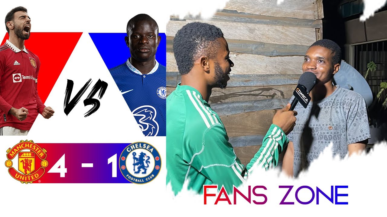 Manchester united 4-I Chelsea |watch STEPHEN premier league interview ...