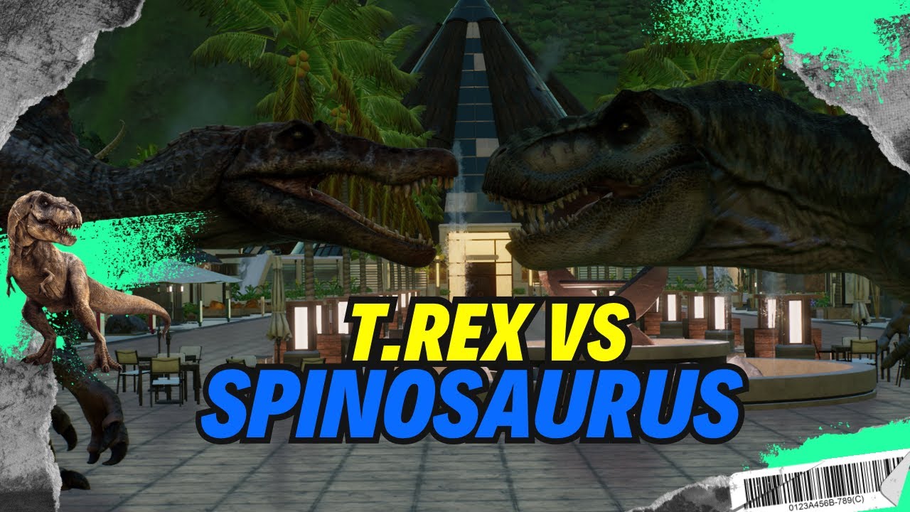 Jurassic World Evolution 2, T.rex Vs Spino, JWE:3 Combat improvements ...