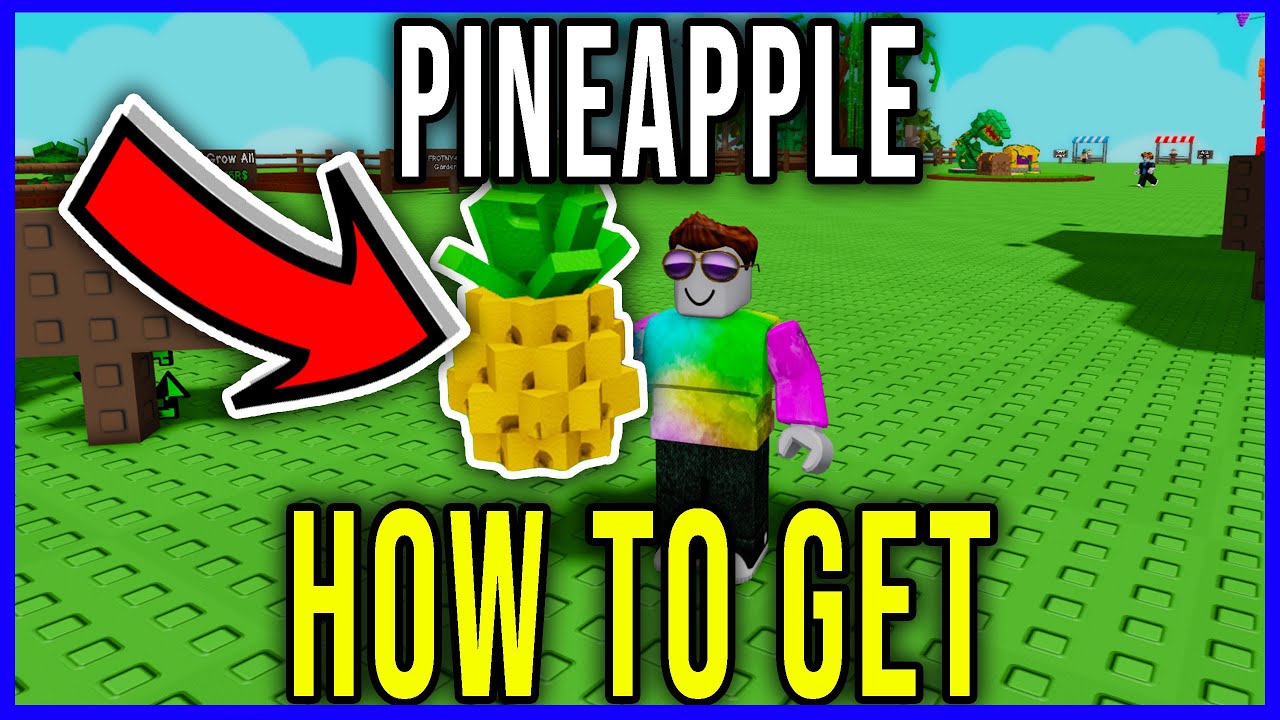 PINEAPPLE SEED - HOW TO GET PINEAPPLE FRUITS & PLANTS [GROW A GARDEN ...