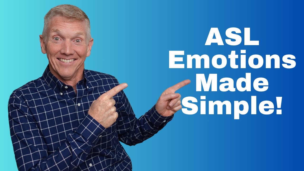 Surprising Ways To Sign Emotions In American Sign Language ASL - YouTube