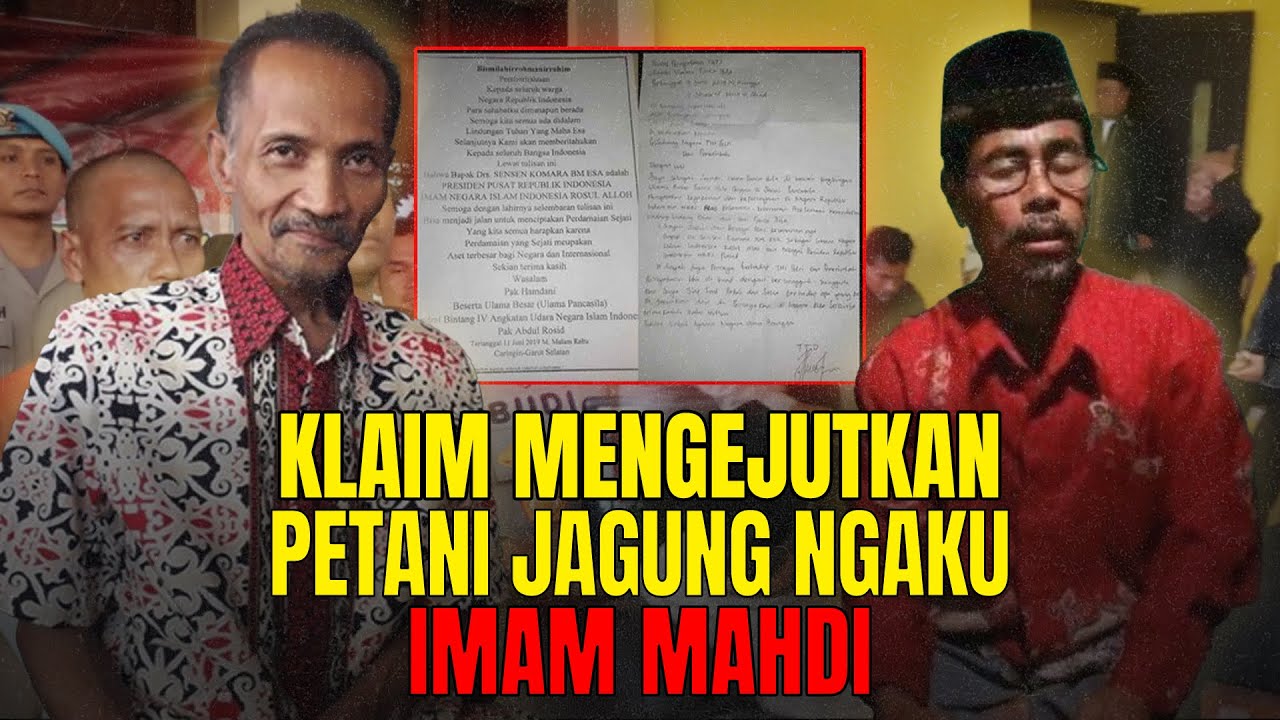 😱 HEBOH! Abdul Rosid Petani Jagung Garut Mengaku Imam Mahdi & Jenderal ...