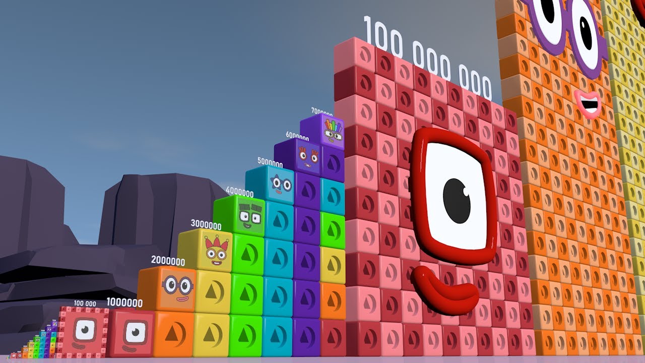 Looking for Numberblocks Puzzle Step Squad 1 to 7,000,000 MILLION to ...