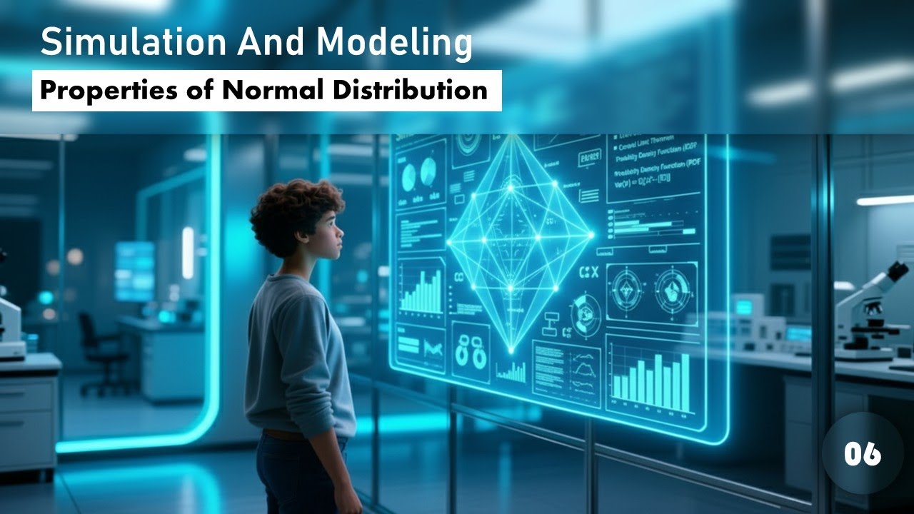 Properties of Normal Distribution || Simulation and Modeling || Problem ...