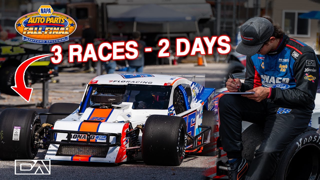 The dirty side of a race track...Cleaning up after thousands of fans ...