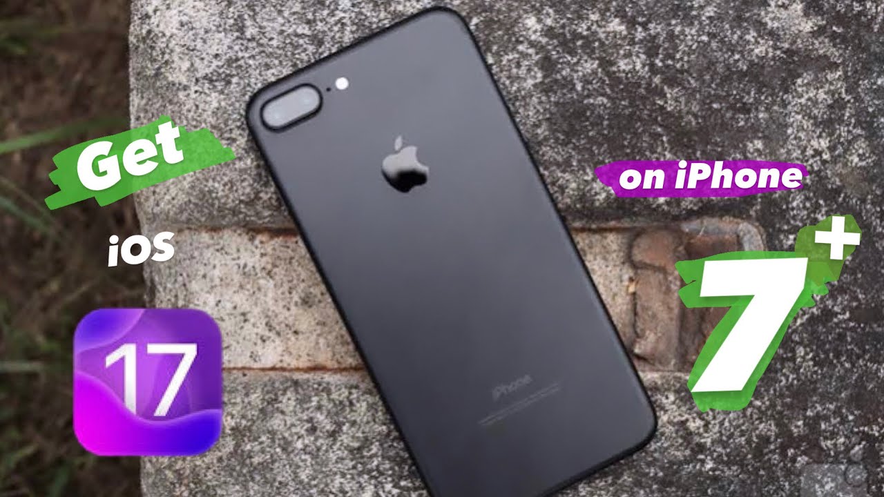 How to install iOS 17 BETA on iPhone 7 + || update iPhone 7 plus on iOS ...