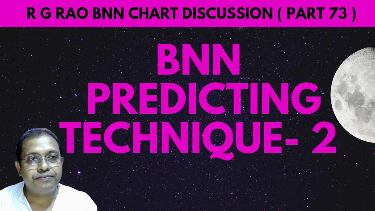 BNN Predicting Technique ( Part 2 ) / R G RAO BNN / R G RAO Predictions ...