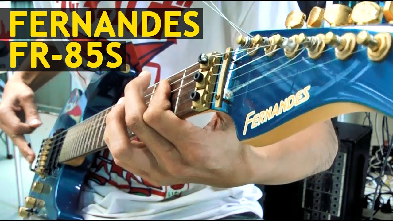 Guitar Diary, day 264, Fernandes FR-85S goes Metal - YouTube