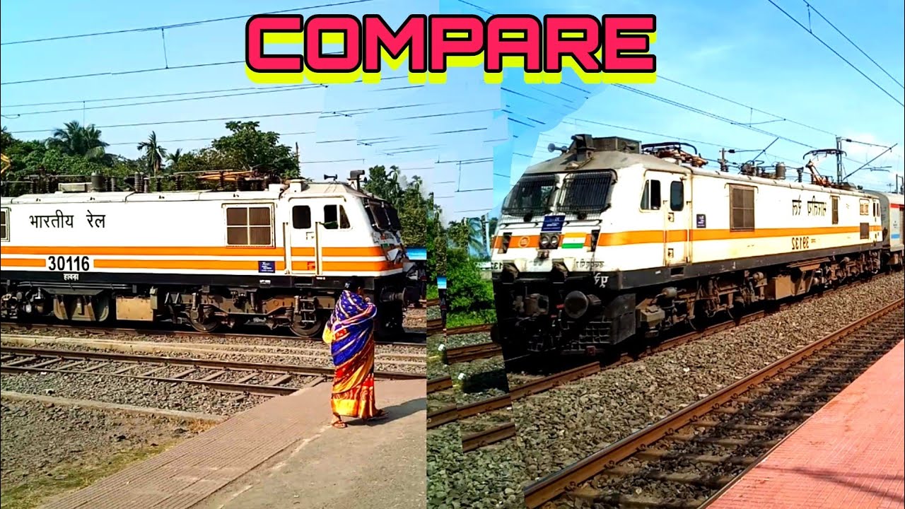 Speed compare main line v/s cord line trains ||| Indian Railways - YouTube
